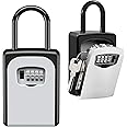 Amazon.com: Key Lock Box Wall Mounted, Portable Lock Box for House Key ...