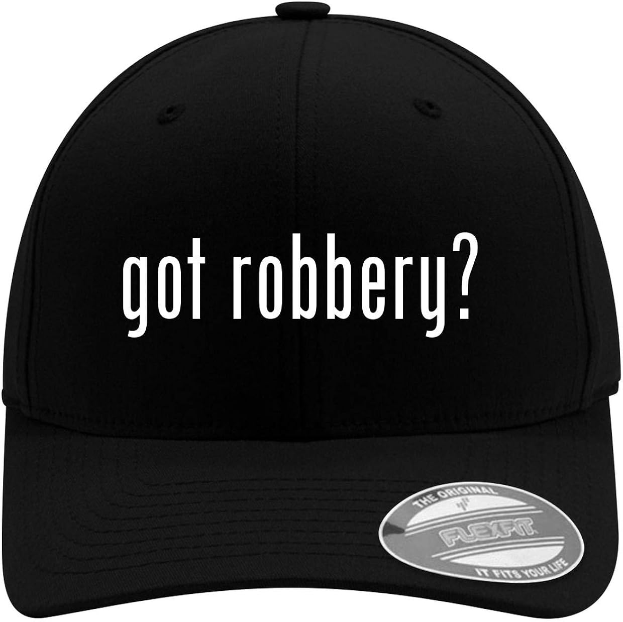 Amazon.com: got Robbery? - Men's Soft & Comfortable Flexfit Baseball ...
