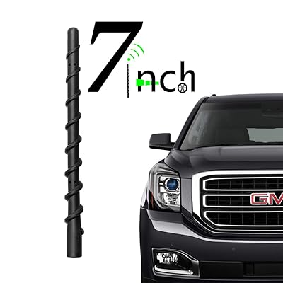 Buy KSaAuto 7 Inch Copper Core Spiral Radio Antenna - Antenna for 2007 ...