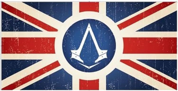 Amazon.com : Assassins Creed Syndicate Flag - Union Jack : Garden & Outdoor
