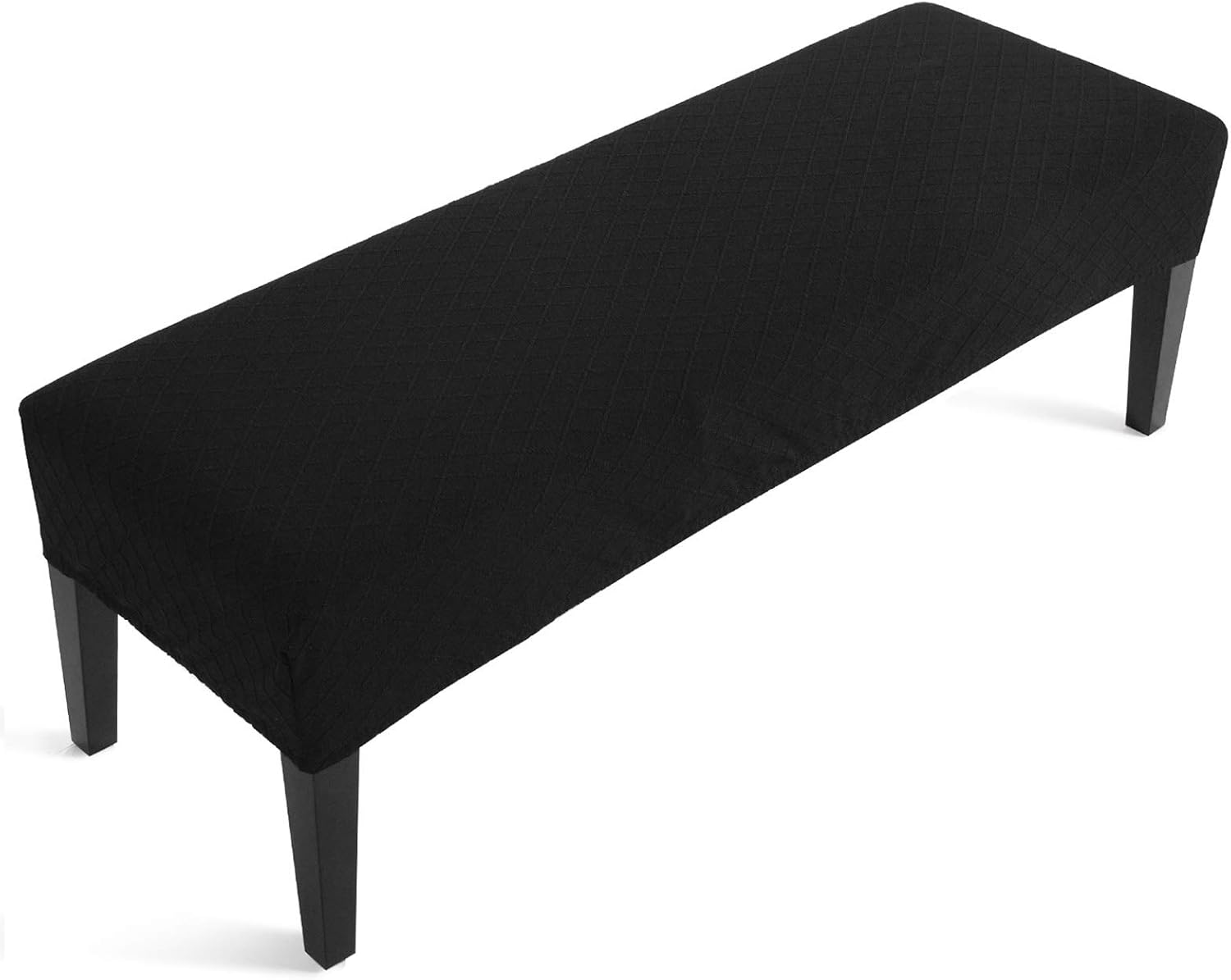Amazon.com: Fuloon Stretch Jacquard Dining Bench Cover - Anti-Dust ...