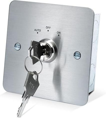 Amalocks KS003 Override Key Switch 3 Positions for Manual Override or ...