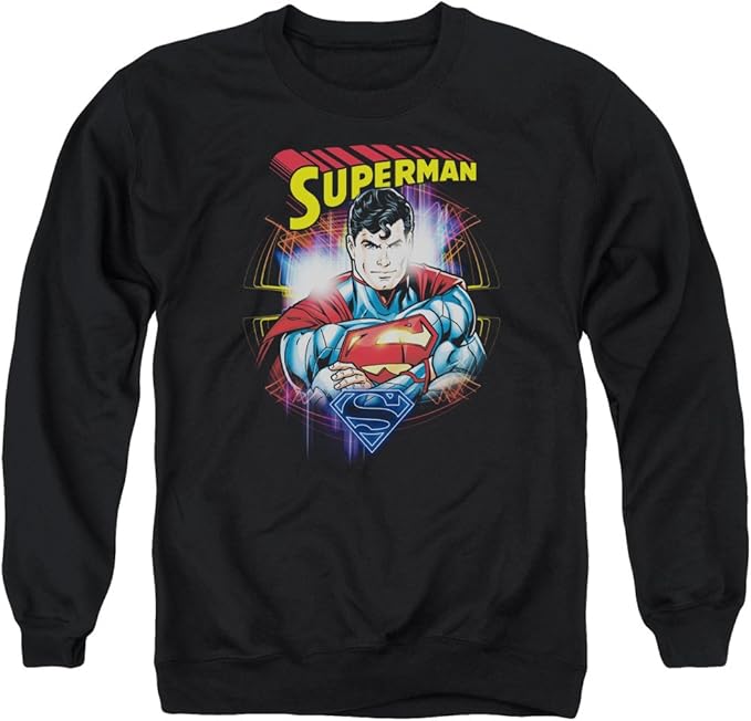 Superman - Mens Glam Sweater: Amazon.co.uk: Clothing