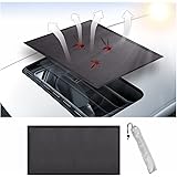 Amazon.com: Magnetic Car Sunroof Sun Shade, Sun Screen Window Shade ...