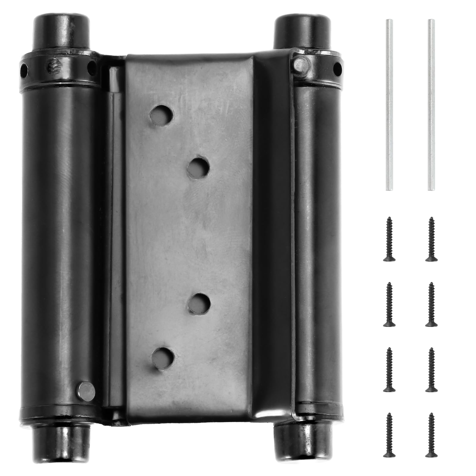 HBL' 4 Pack Heavy Duty Saloon Door Hinges, 3 Inch Double Action Spring ...