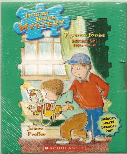 JIGSAW JONES BOXED SET, BOOKS 25-32 (INCLUDES SECRET DECODER PEN!) (The ...