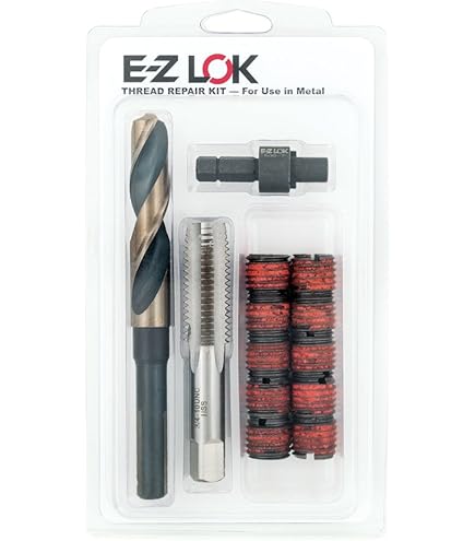 Threaded Inserts E-Z LOK For Metal – M8-1.25 Internal, 1/2-13 External ...