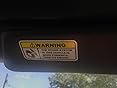 Amazon.com: (2X) Funny Sound System Warning Sticker Set Vinyl Decal For ...