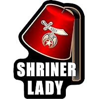 Amazon.com: ProSticker 116V (One) Masonic Series Shriner Shriner ...