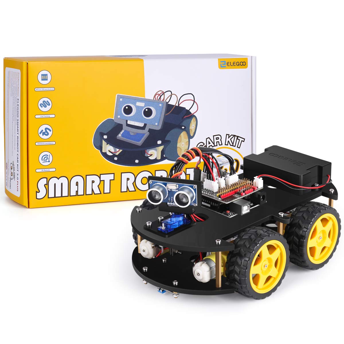 Mua ELEGOO UNO R3 Project Smart Robot Car Kit V 3.0 Plus with UNO R3 ...