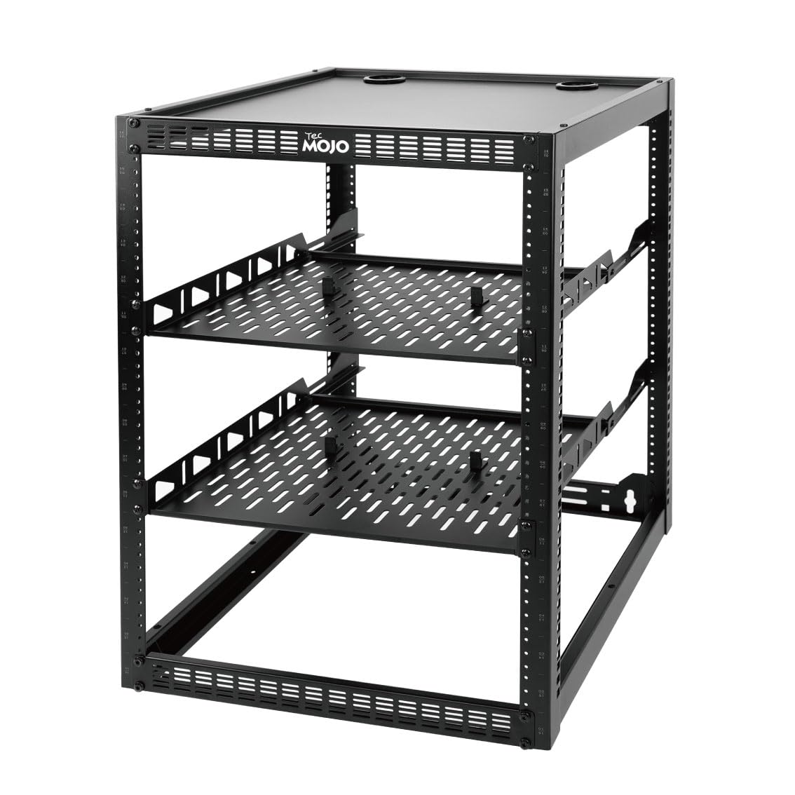 Tecmojo 16U Open Frame Network Rack,AV Rack for 19" Networking,IT,Audio ...