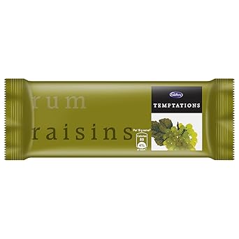 Cadbury Temptation Rum and Raisin Chocolate, 72 g: Amazon.in: Grocery ...