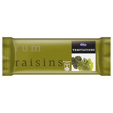 Cadbury Temptation Rum and Raisin Chocolate, 72 g: Amazon.in: Grocery ...