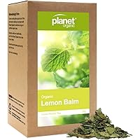 Amazon.com : PLANET ORGANIC LEMON BALM LOOSE LEAF HERBAL TEA, Certified ...