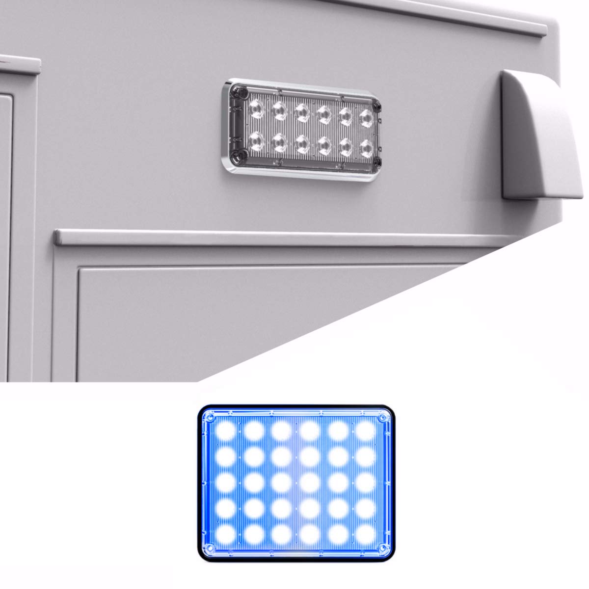 Light & Lighting Accessories Alpha-Z 7x9 Emergency Vehicle Ambulance ...