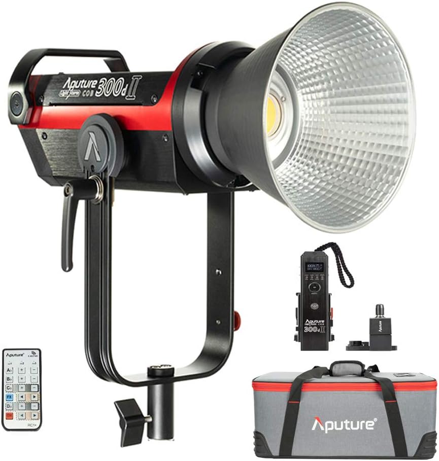 Aputure LS COB 300D II LED Continuous Fresnel Light 300D Mark II 5600K ...