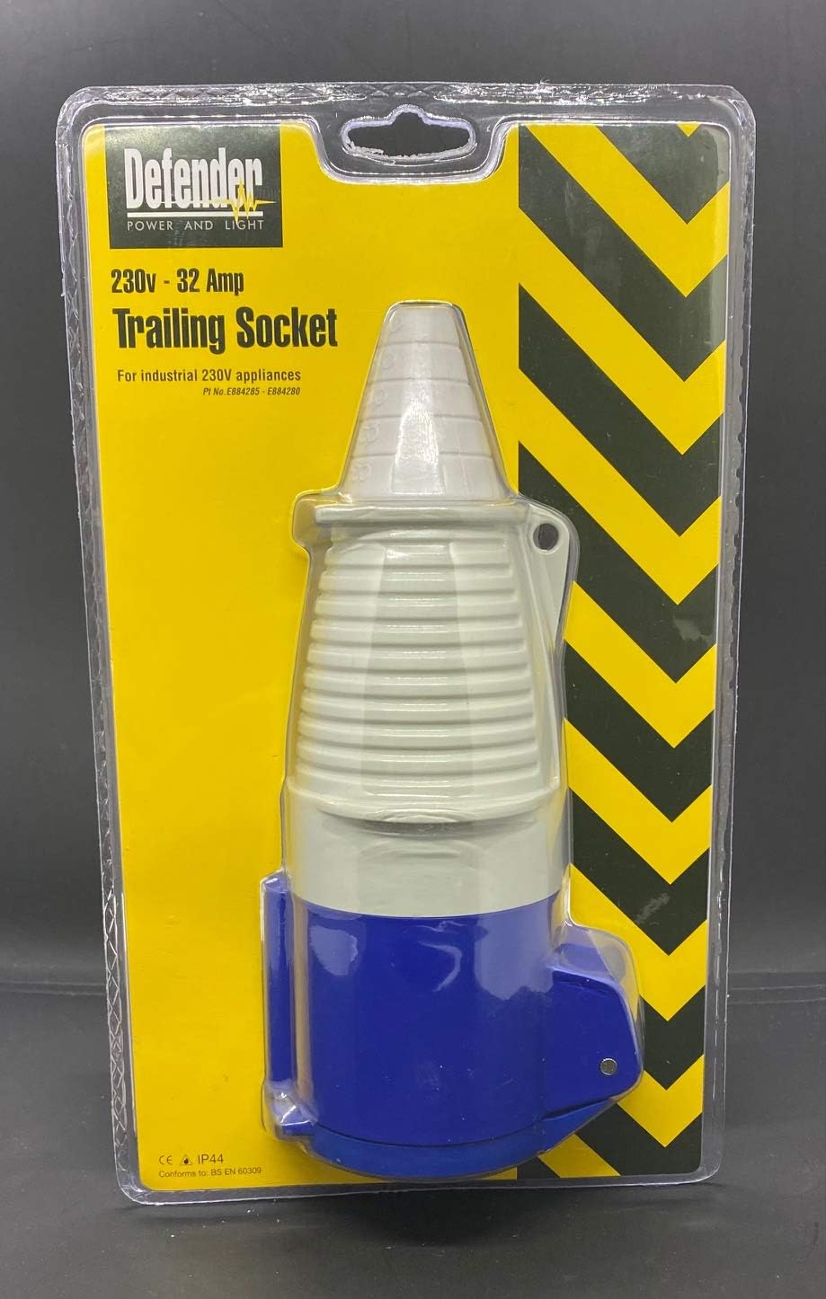 32A Plug Socket 240V 230V Volt IP44 3 Pin, Industrial Caravan, Site ...