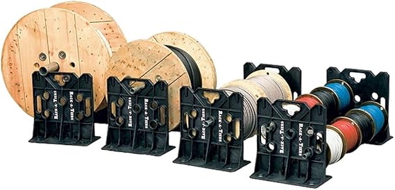 Rack-A-Tier Cable Reel Holder Dispenser Stand Tool: Amazon.co.uk: DIY ...