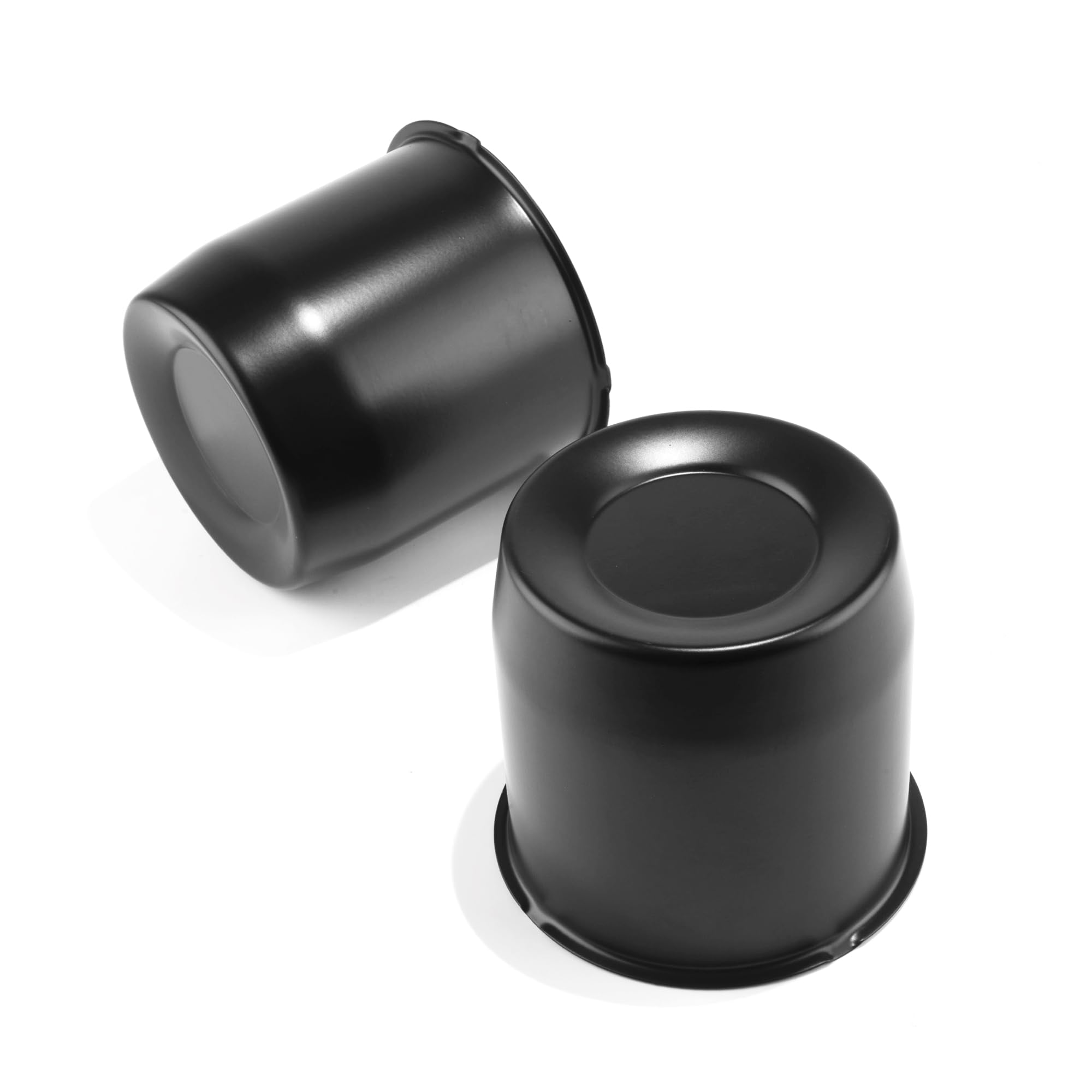 DewFlew 2Pcs 5.15" Push Through Wheel Center Caps Stainless Trailer Hub ...