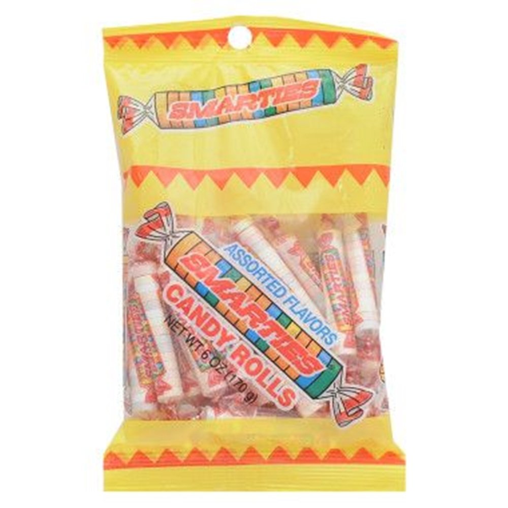 Amazon.com : Smarties Assorted Flavor Candy Rolls, 6 oz, Pack of 3 ...