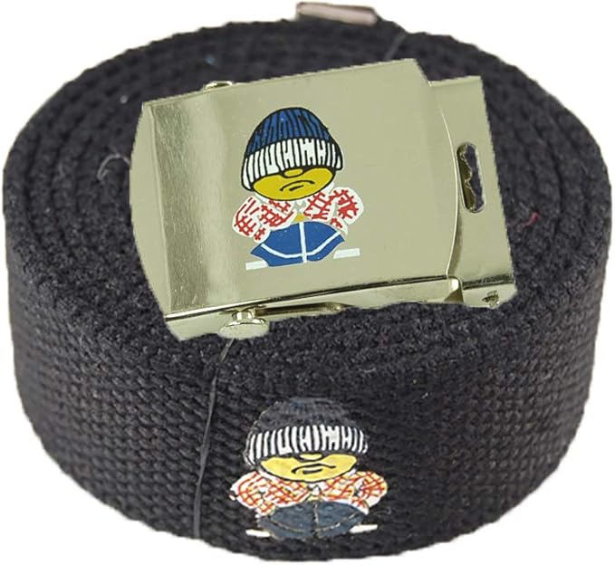 Amazon.com: "Cholo" Canvas Military Black Web Belt & Buckle 60 Inch ...