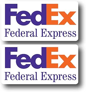 Amazon.com: 9"Fedex LOGO Decal Sticker for case car laptop phone bumper ...