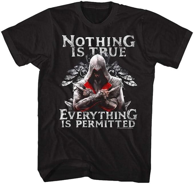 Assassin's Creed - Mens True/Permitted T-Shirt: Amazon.ca: Clothing ...