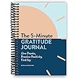 Amazon.com: The 5-Minute Gratitude Journal: Give Thanks, Practice ...