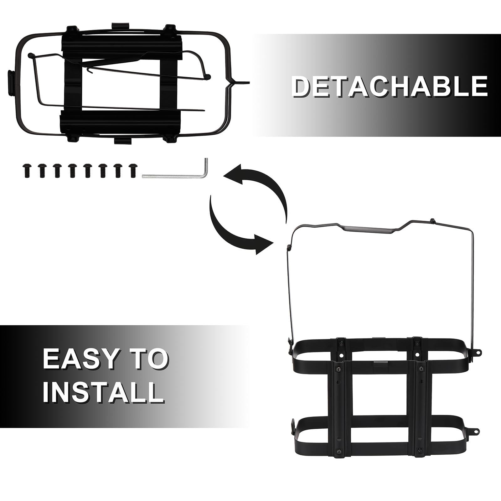 Mua Mayouko Lockable Jerry Gas Can Holder Rack, 5 Gallon / 20 Liter ...