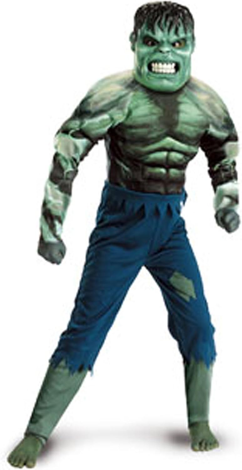 Incredible Hulk Muscle Costume - 5/7 Years: Amazon.co.uk: Toys & Games