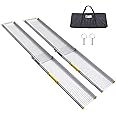 Amazon.com: Ruedamnn 6FT Portable Aluminum Wheelchair Ramp,600lbs ...