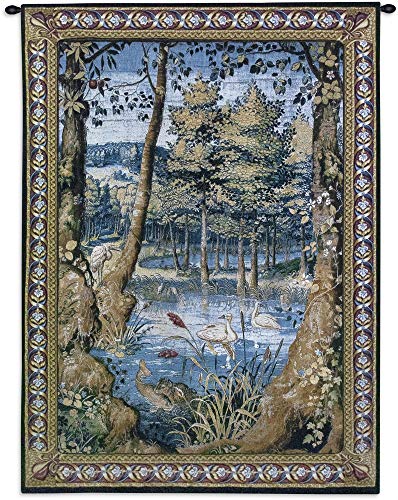 Dramatic Interiors with Large Wall Tapestry