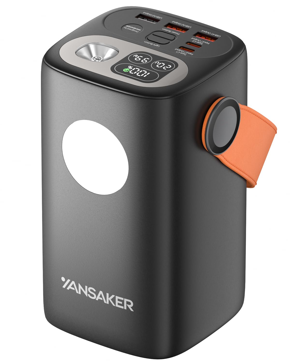 YANSAKER 60000mAh Power Bank, 100W Fast Charging Laptop Portable ...