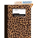 Leopard Print Composition Notebook: College Ruled Writer's Notebook for ...