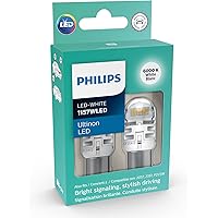 Amazon.com: Philips 1157WLED Ultinon LED (White), 2 Pack : Tools & Home ...
