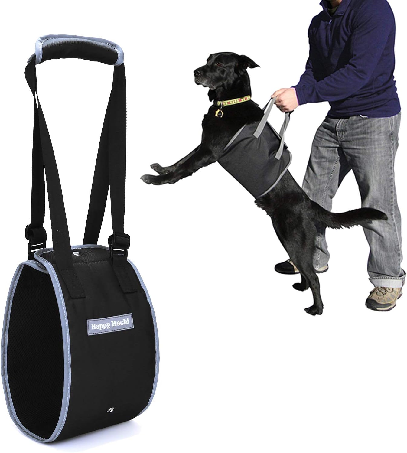 Louvra Pet Dog Support Harness Portable Large Dog Lift Support Harness ...
