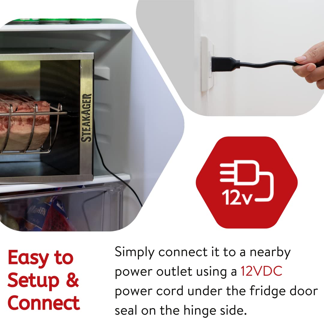 Mua SteakAger PRO 15 in-Fridge Dry Aging Chamber for Dry Aging Meat at ...