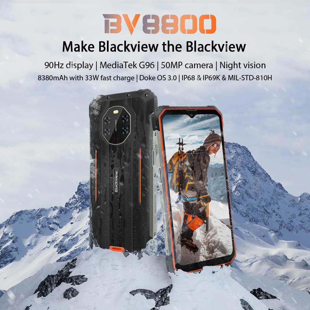 Mua Blackview BV8800 Outdoor Smartphone without Contract, 6.58 Inch ...