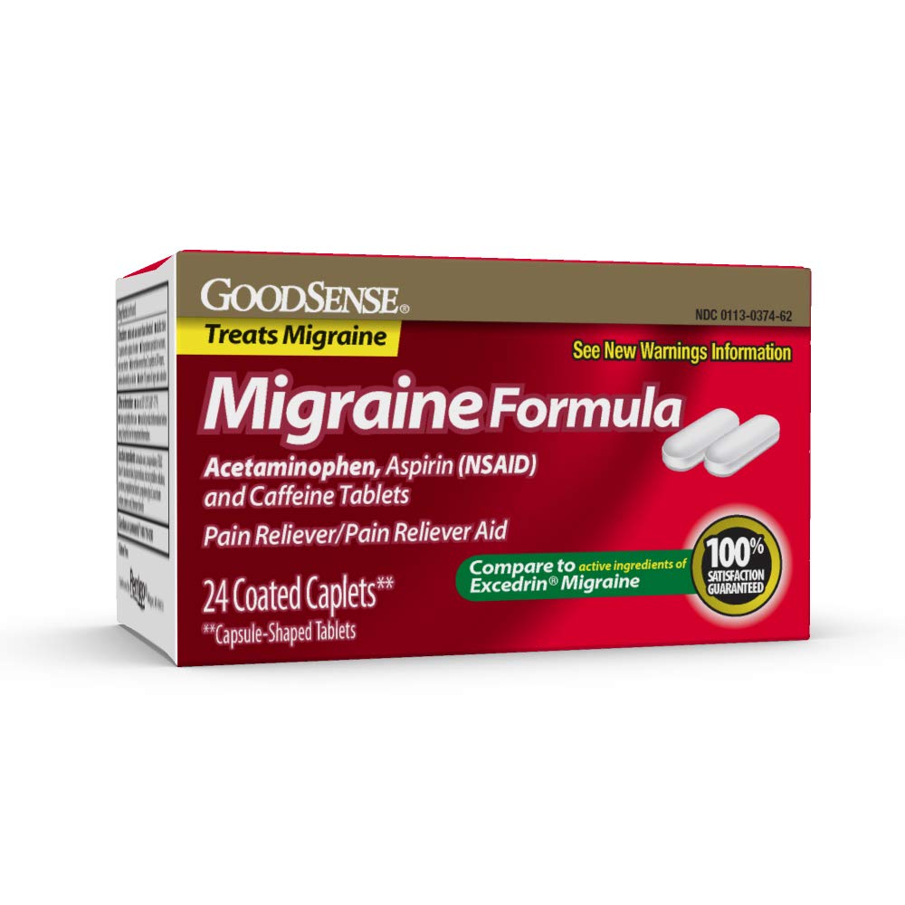 Mua GoodSense Migraine Relief, Acetaminophen, Aspirin (NSAID) and ...