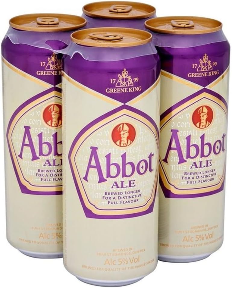 Greene King Abbot Ale 4 x 500ml - (Pack of 2): Amazon.co.uk: Beer, Wine ...