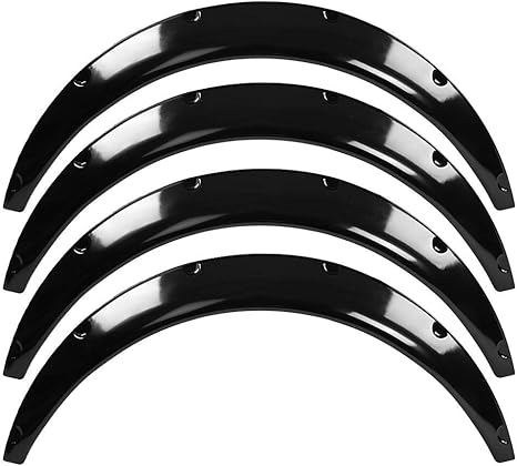 4Pcs Wheel Arches, 90mm/3.5in Universal Car Front & Rear Fender Flares ...