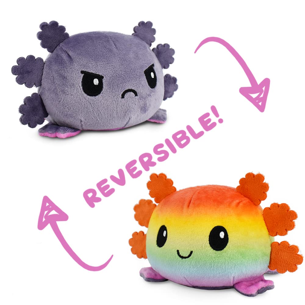 Mua TeeTurtle - The Original Reversible Axolotl Plushie - Gray ...