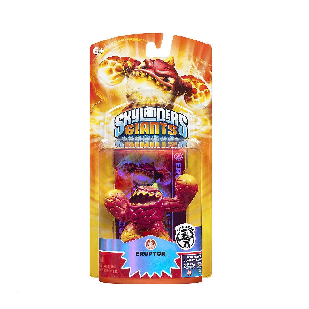 Skylanders Giants - Single Character - Light Core - Eruptor: Other ...