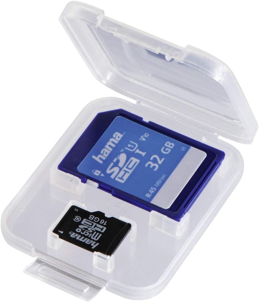 Hama Slim Box for SD/MicroSD Memory Card – BigaMart