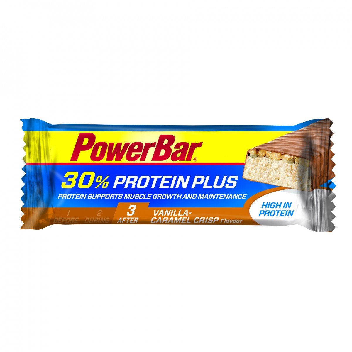 POWER BAR Protein Plus Riegel - Car-Vanilla-Crisp: Amazon.de: Drogerie ...