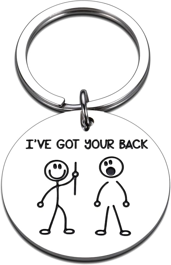 Funny Gifts Best Friend Keychain for Friends BFF Besties Companion I ...