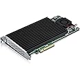Amazon.com: ipolex 4-Port PCIe 3.0 x8 NVMe M.2/U.2 Adapter with PEX8724 ...