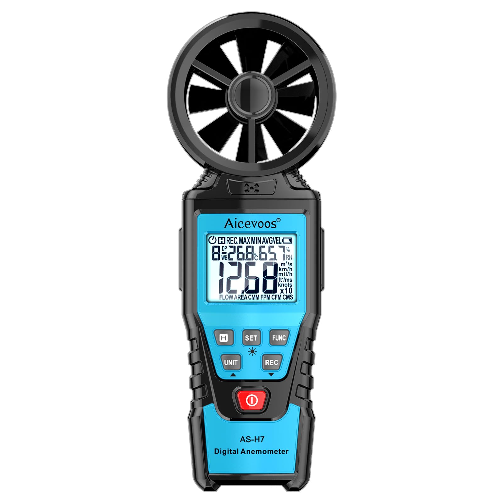Mua Digital Anemometer Handheld Wind Speed Meter, Measures Wind Speed ...
