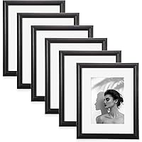 8x10 Picture Frame Black 5 Pack, 8 by 10 Photo Frames Set for Wall or ...