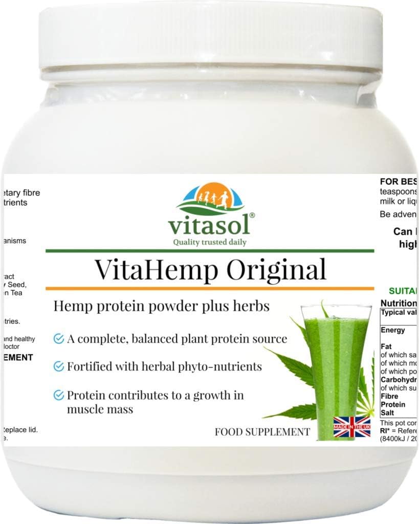 Vitasol Health VitaHemp Original Hemp Protein Powder – BigaMart